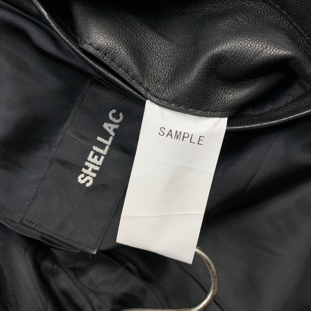 Isamu Katayama Backlash × Kadoya × Shellac SAMPLE” Shellac - Puffer Leather Jacket | Grailed