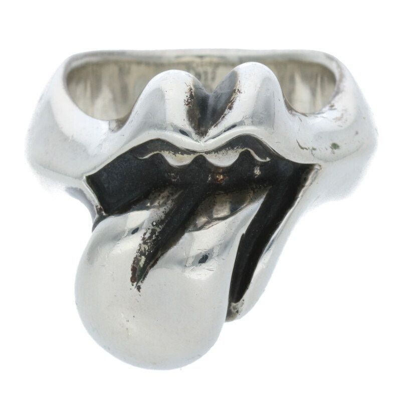 Chrome Hearts Chrome Hearts Silver Lip Tongue Ring | Grailed