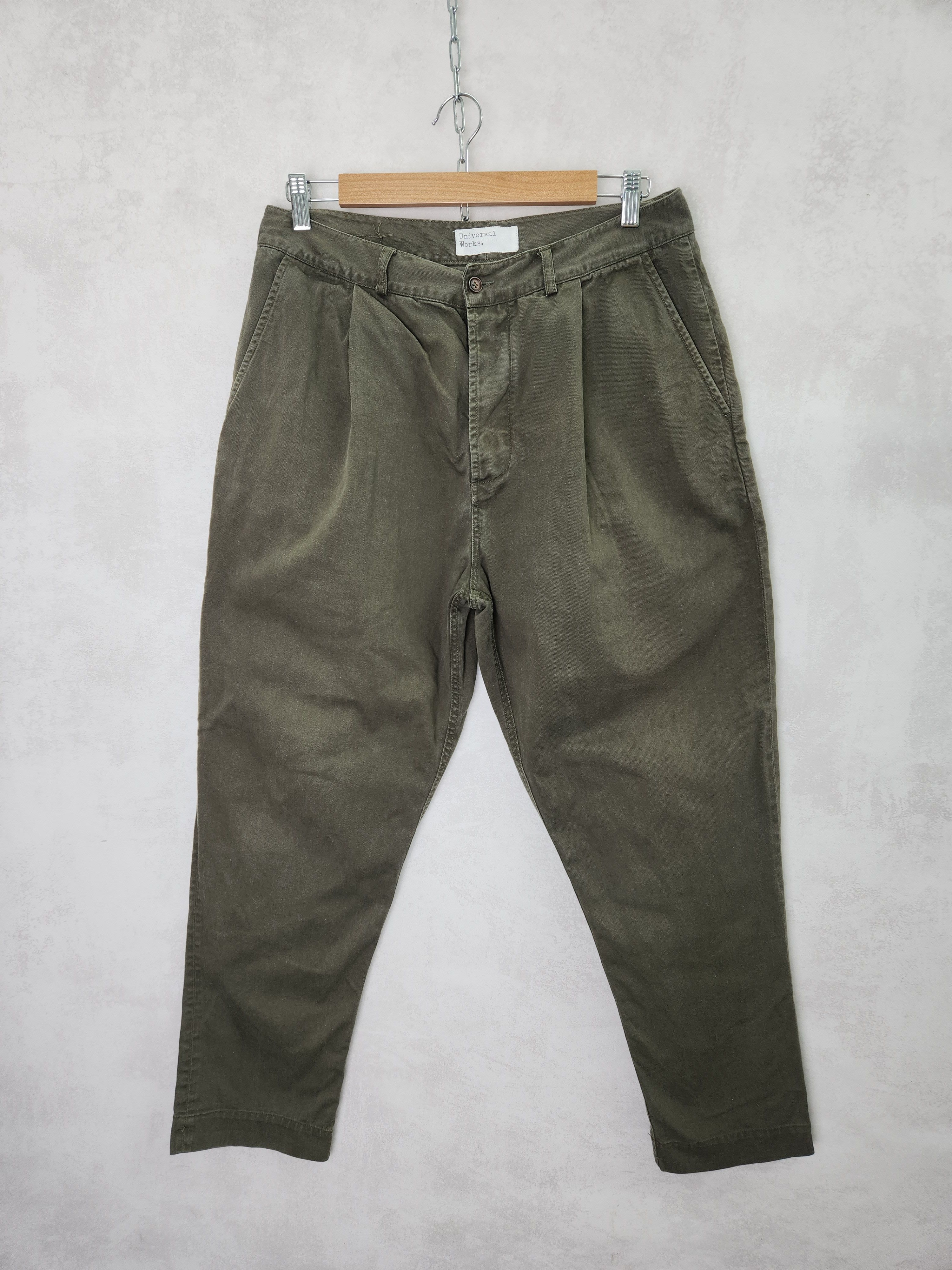 Universal Works universal works military chino olive pants size 33 ...
