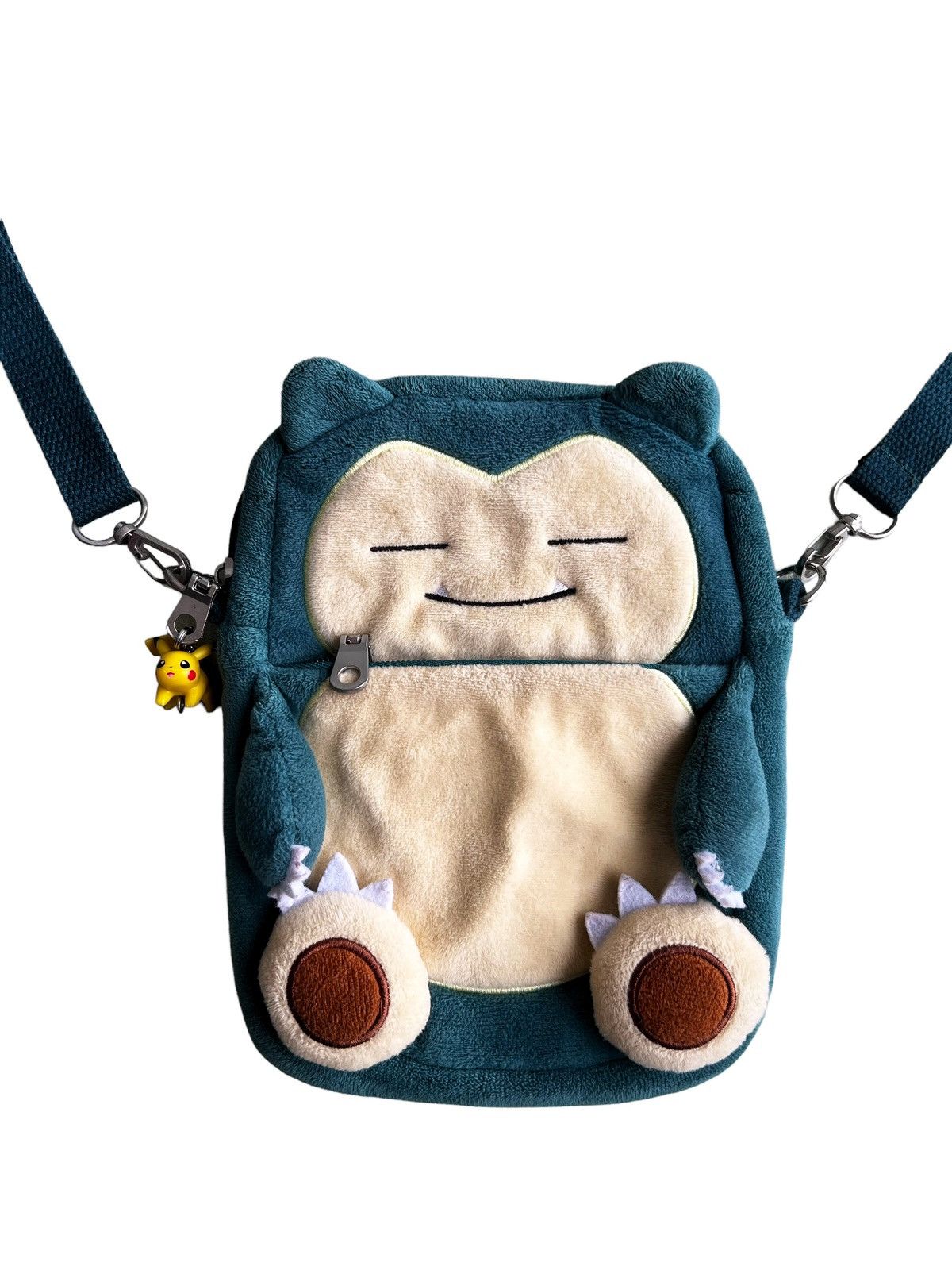 Anima × Nintendo × Pokemon Pokemon Snorlax Plush Crossbody Shoulder Bag ...