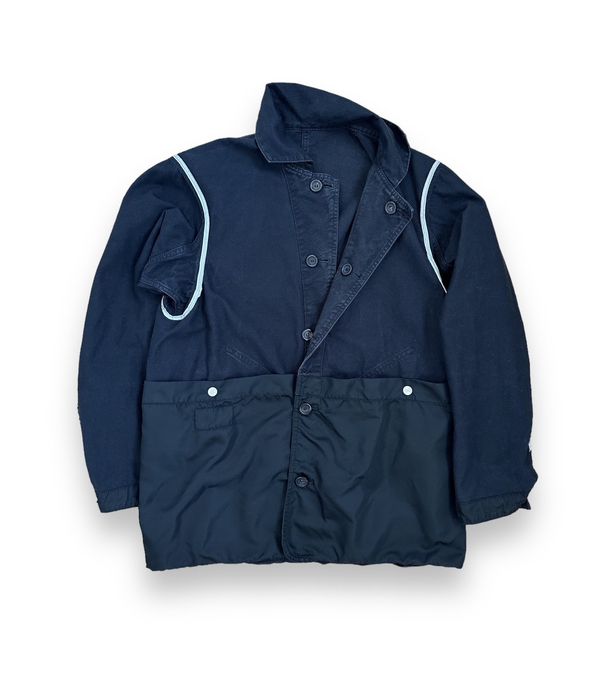 Our Legacy Our Legacy Rare Reversible Nylon Denim + Reflective Jacket ...