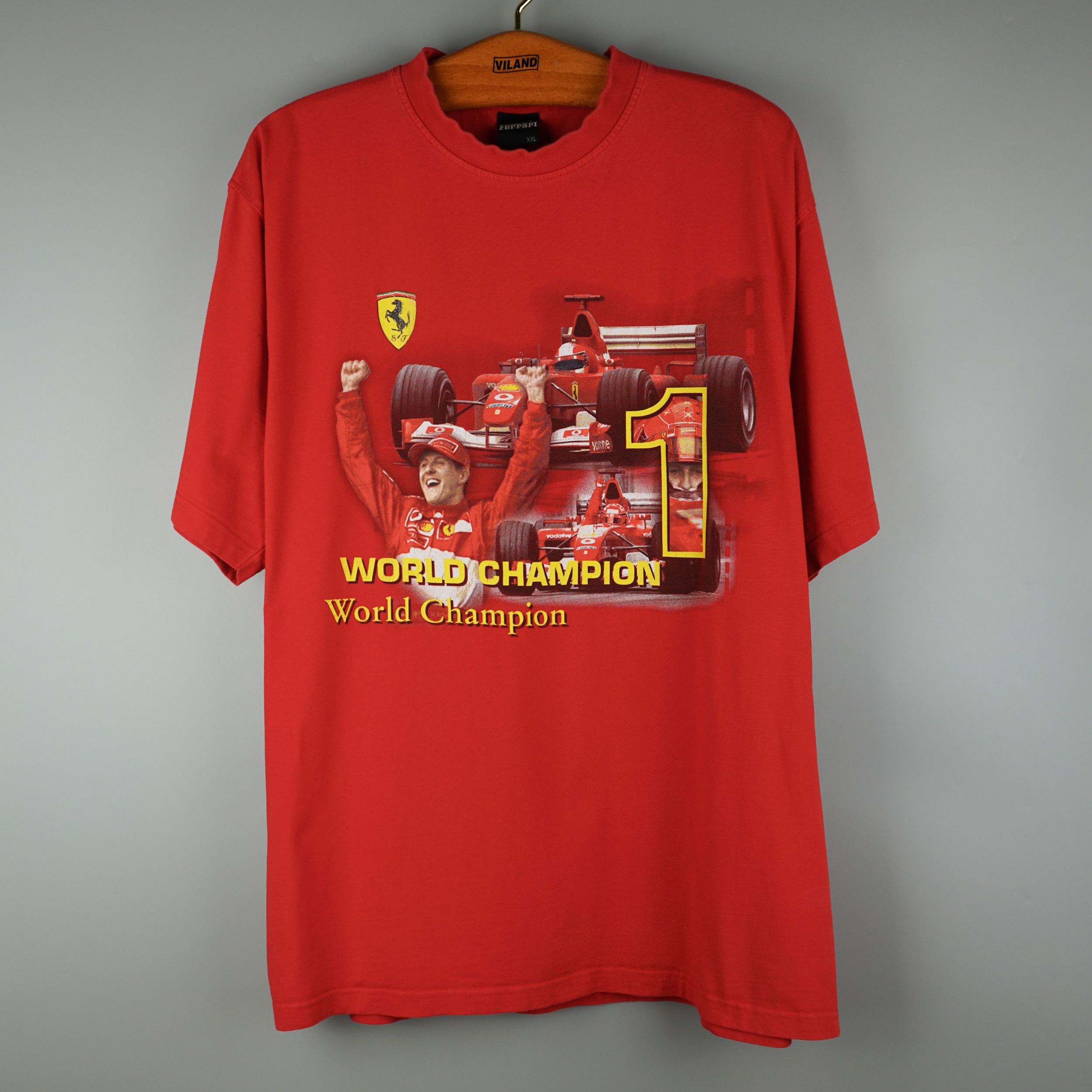 Ferrari × Racing × Vintage vintage 90s F1 Michael Schumacher Formula ...