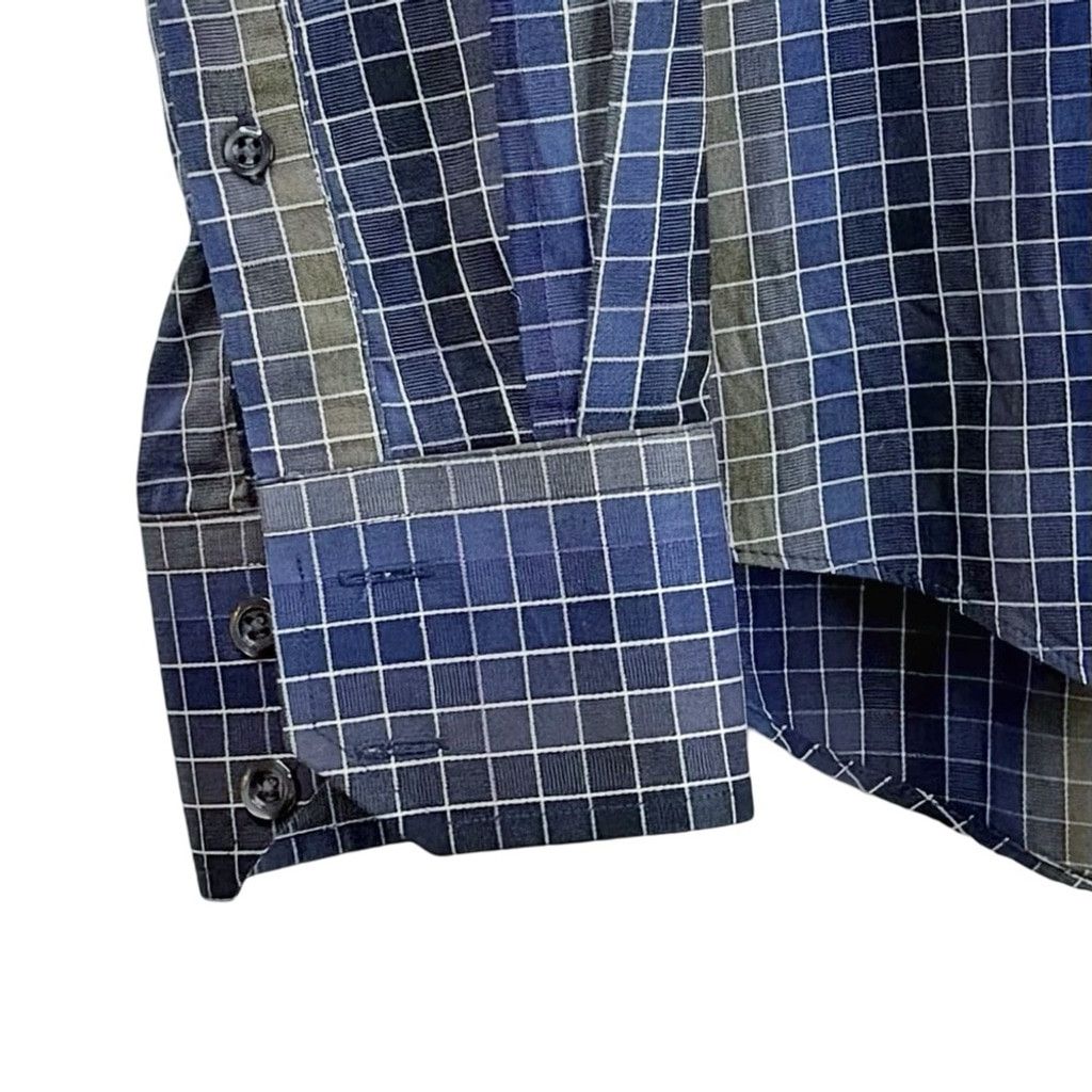 Linea LINEA DOME Men's Designer Thick Digital Style Button Down M | Grailed