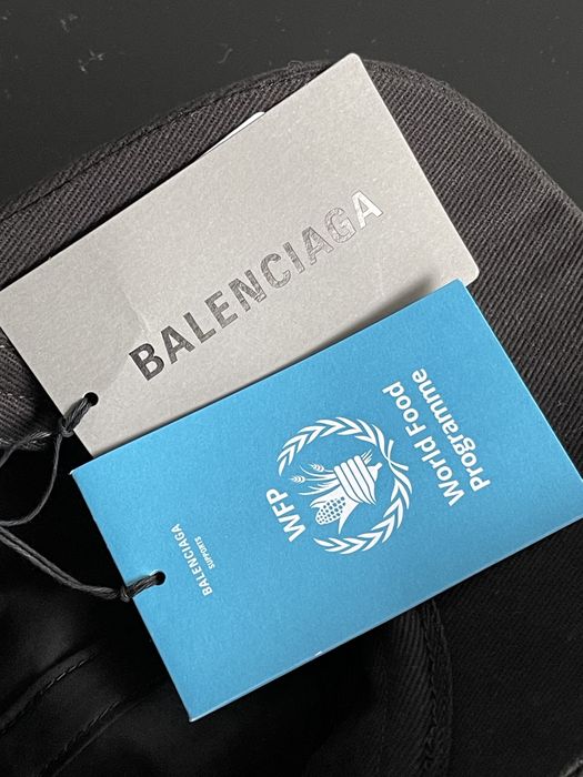 Balenciaga WFP World Food Programme Logo Cap NWT (L) 59 CM | Grailed