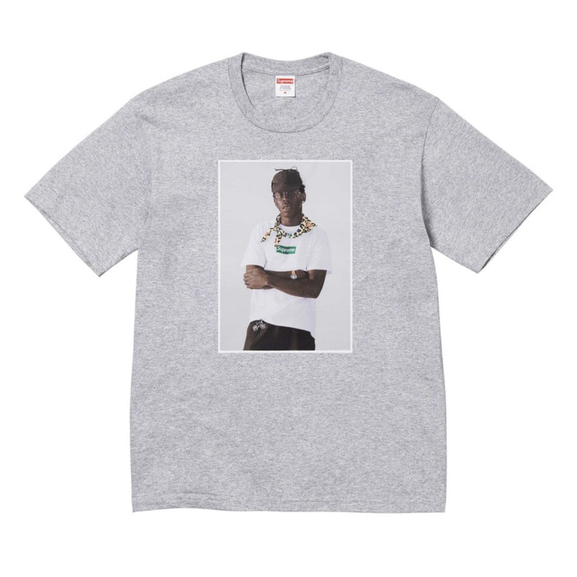 Supreme FW24 Supreme Tyler the Creator Photo Tee Grey XXL | Grailed