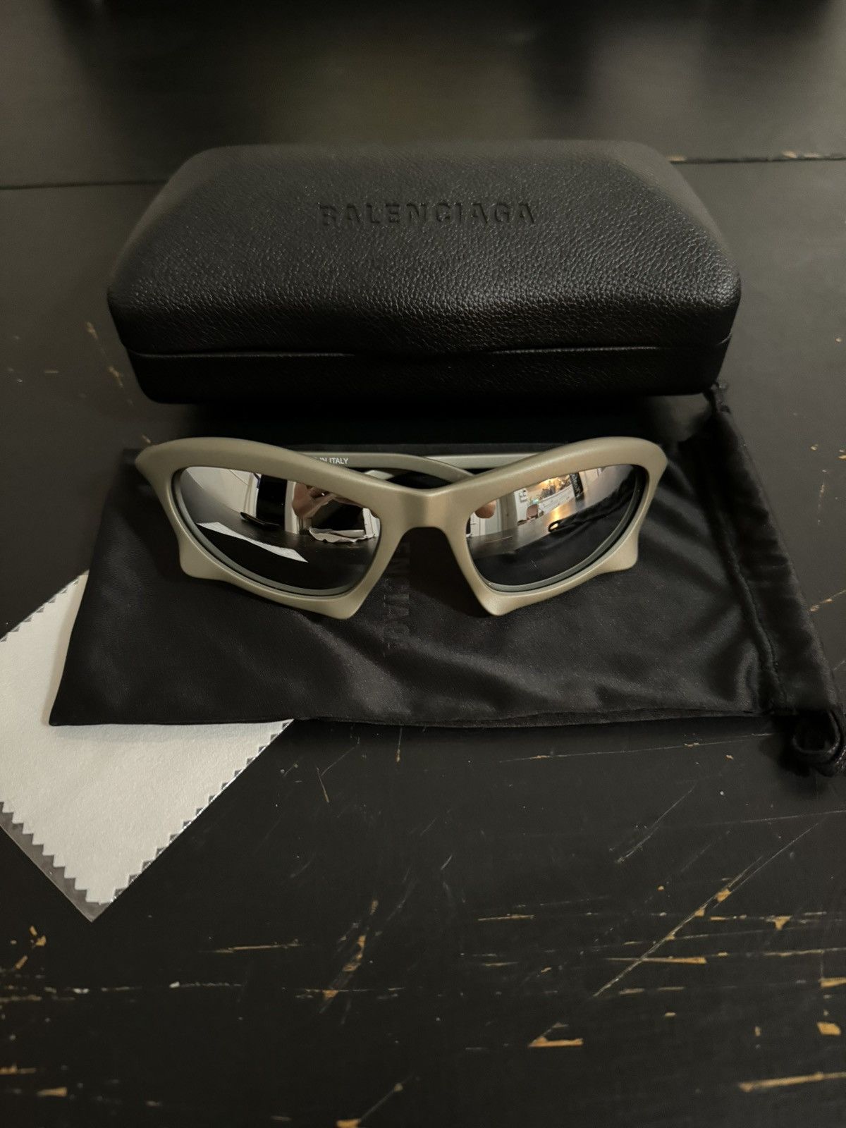 Balenciaga Balenciaga Bat Sunglasses | Grailed