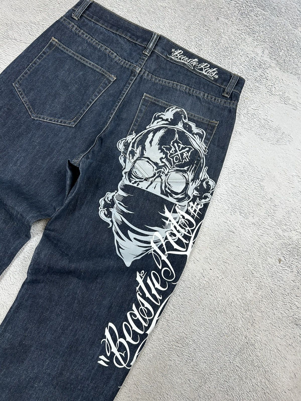 Southpole Crazy vintage baggy jeans Beastie Rats Boys Drill Streetwear ...