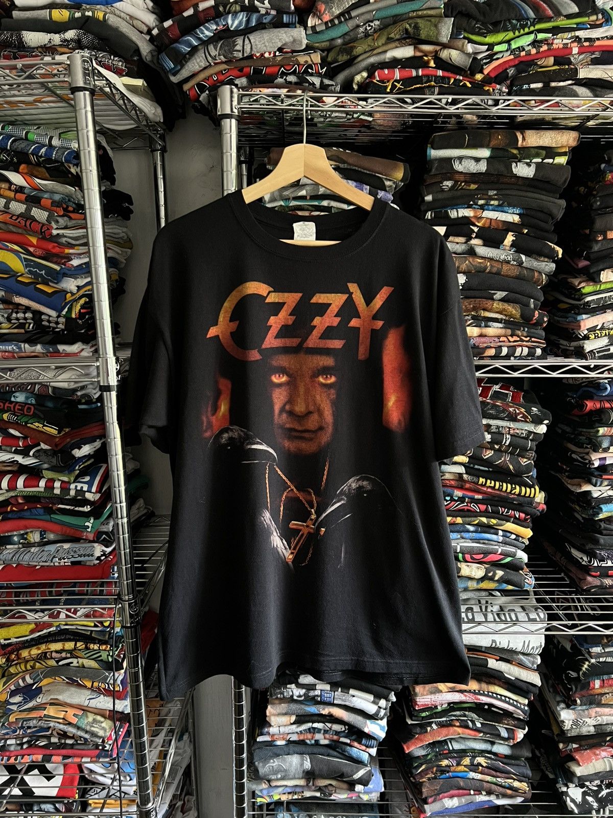 Ozzy Osbourne 2011 Ozzy Crows Tee Black Sabbath Tour | Grailed