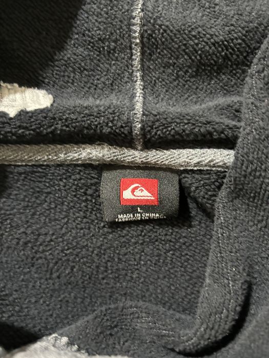 Vintage Embroidered Quiksilver Hoodie | Grailed