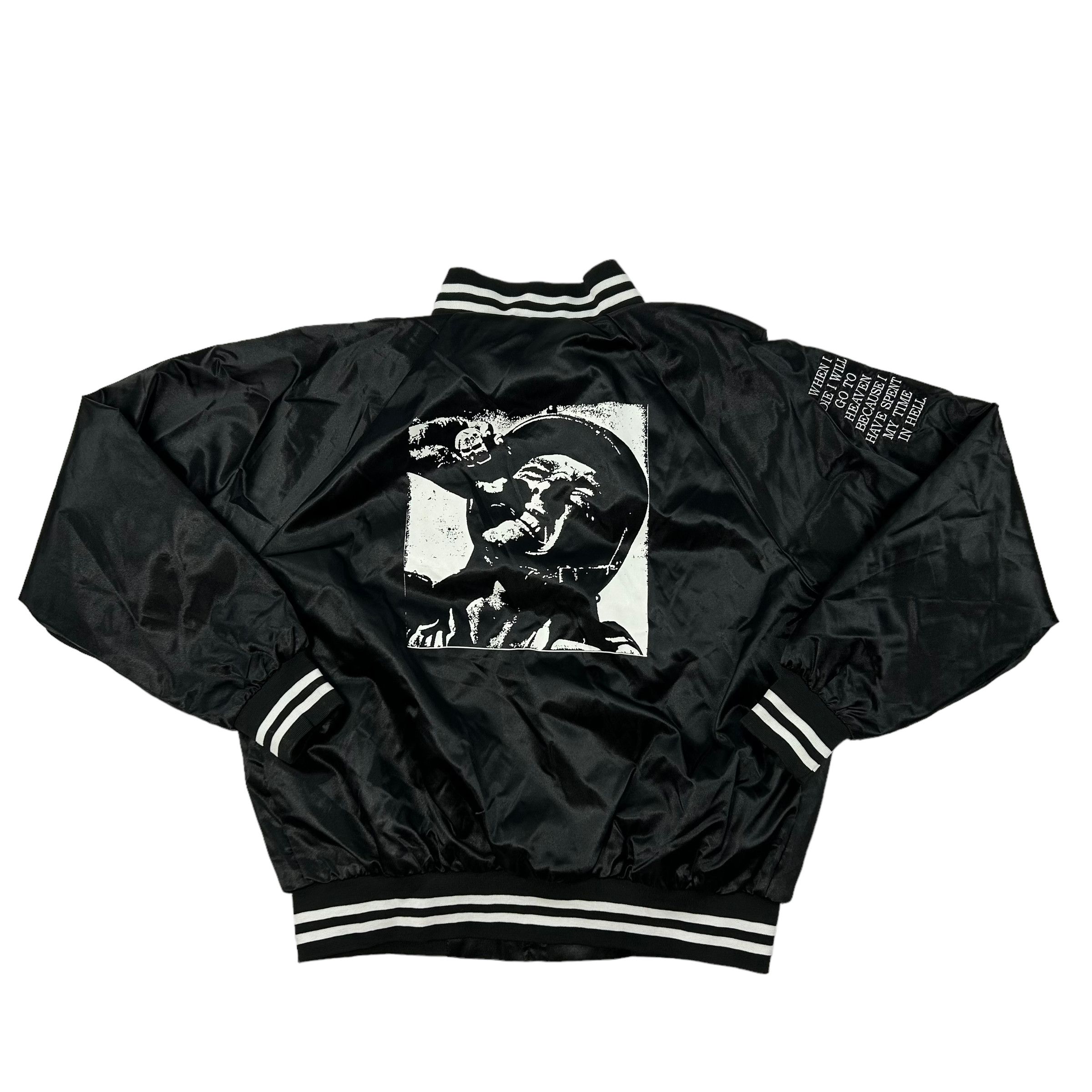 Brigade Brigade USA Grenade Logo Satin Baseball Jacket | Grailed