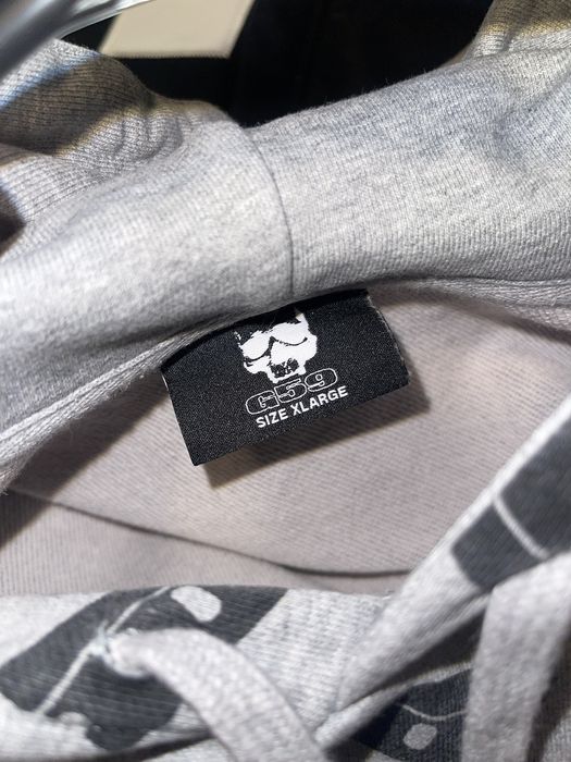 G59 Records G59 Razor Blade Hoodie (Grey) | Grailed