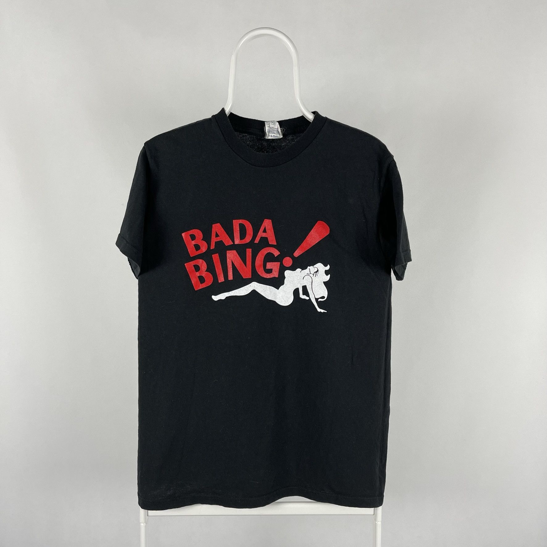 Vintage The Sopranos Bada Bing vintage black t-shirt M 00s Y2K | Grailed