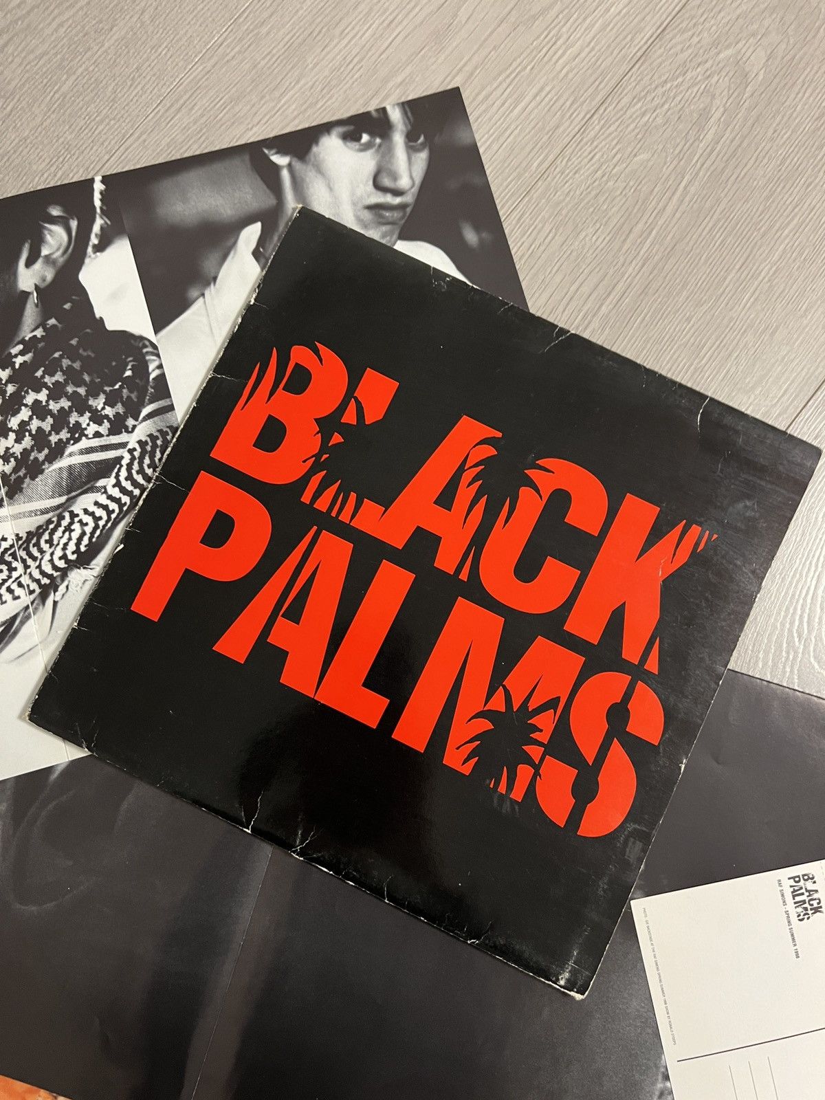 Raf Simons 1998 Black Palms RARE Poster, Lookbook, Runway Photos + MORE ...