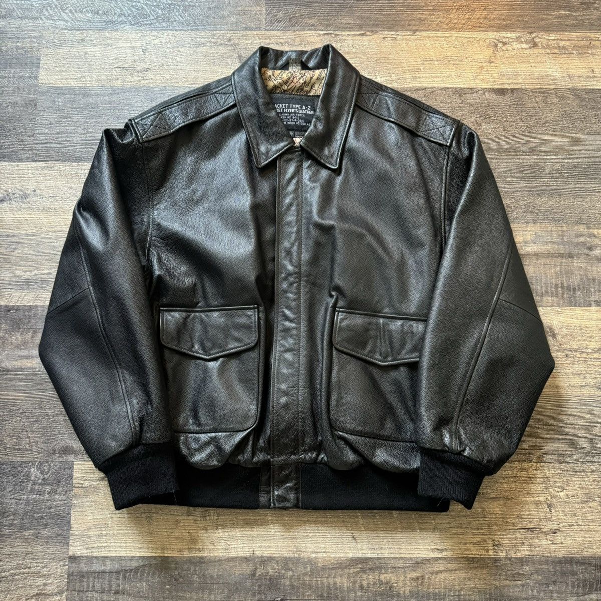 Vintage Vintage A-2 Leather Flyer Jacket | Grailed
