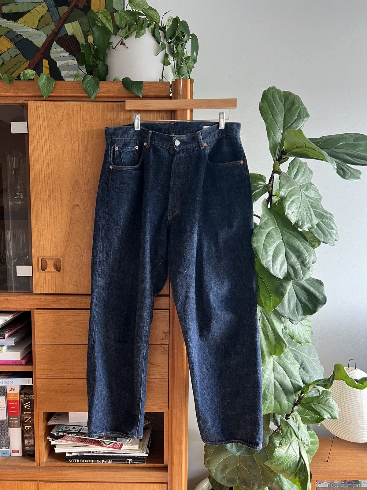 Comoli Wide 5P Indigo Denim | Grailed