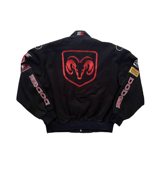 Jeff Hamilton Vintage 1980s Jeff Hamilton Dodge Racing Jacket | Grailed