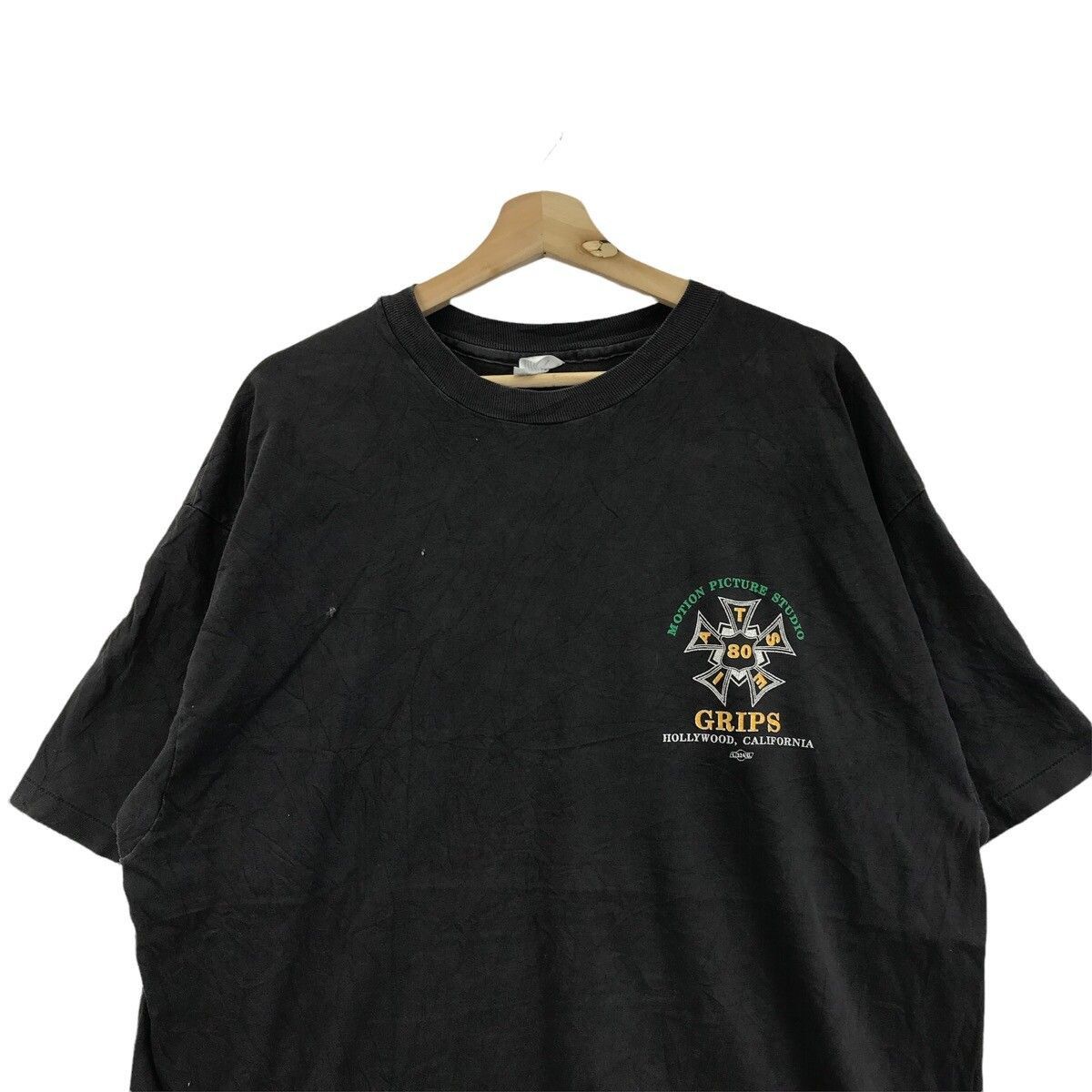 Vintage Vtg 80’ MOTION PICTURE STUDIO Local 80 Grips Tee Shirt | Grailed
