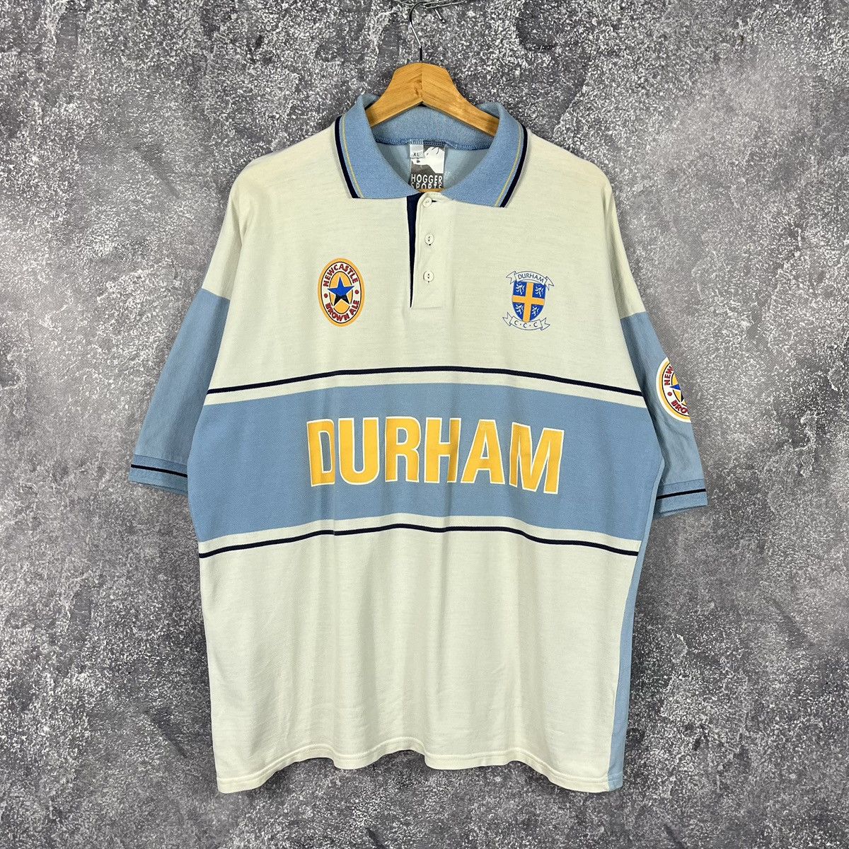Vintage Durham CCC Cricket Jersey Polo Shirt 90s Newcastle Rare | Grailed
