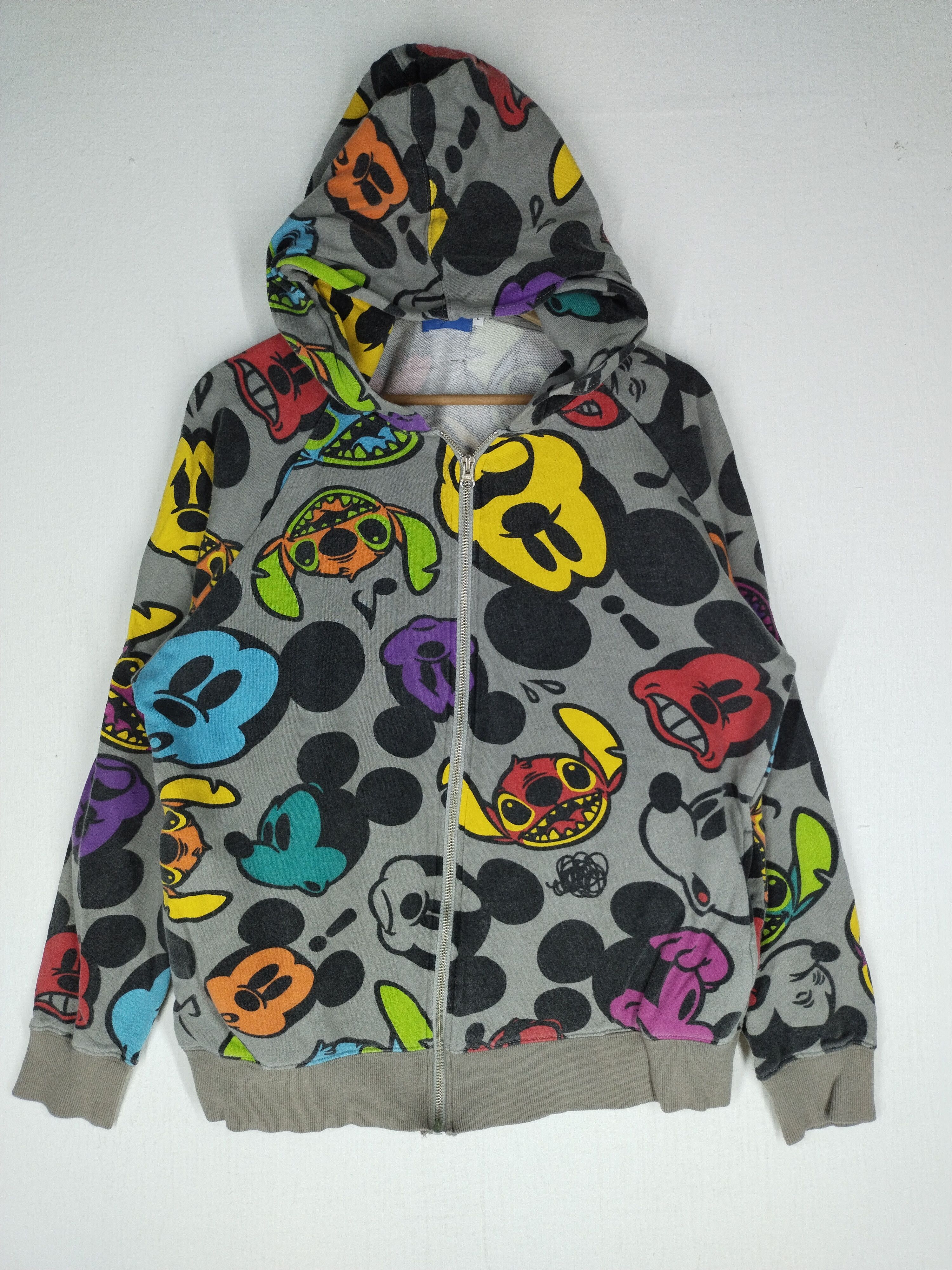 Cartoon Network × Disney × Mickey Mouse Vintage All Overprinted Mickey ...