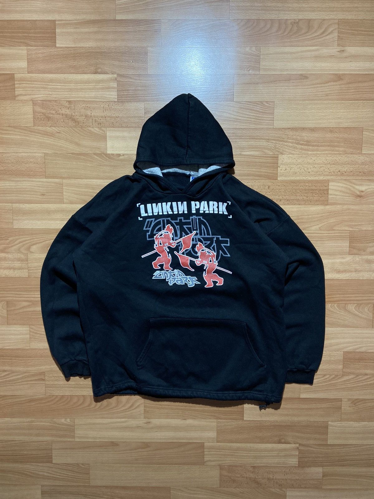 Band Tees Rare 90s Linkin Park Hoodie Punk Rock Band Metal Style | Grailed