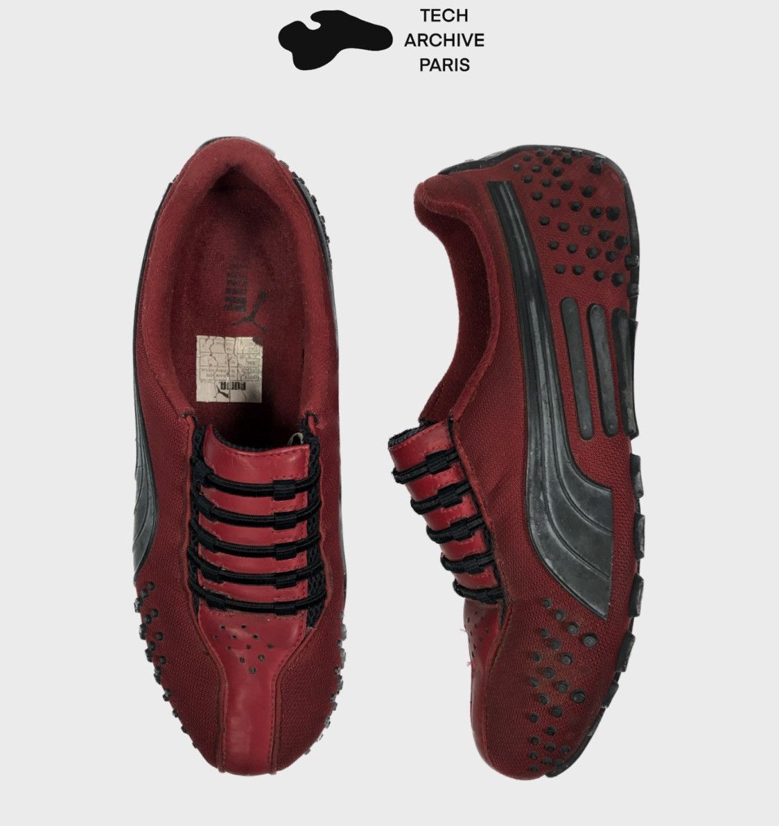 Vintage 2003 vintage Puma Injection Moc retro-futuristic spike shoes ...