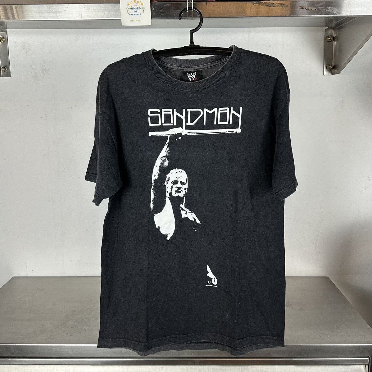 Vintage × Wwe × Wwf Vintage The Sandman ECW WWE Wrestling Promo T-shirt ...