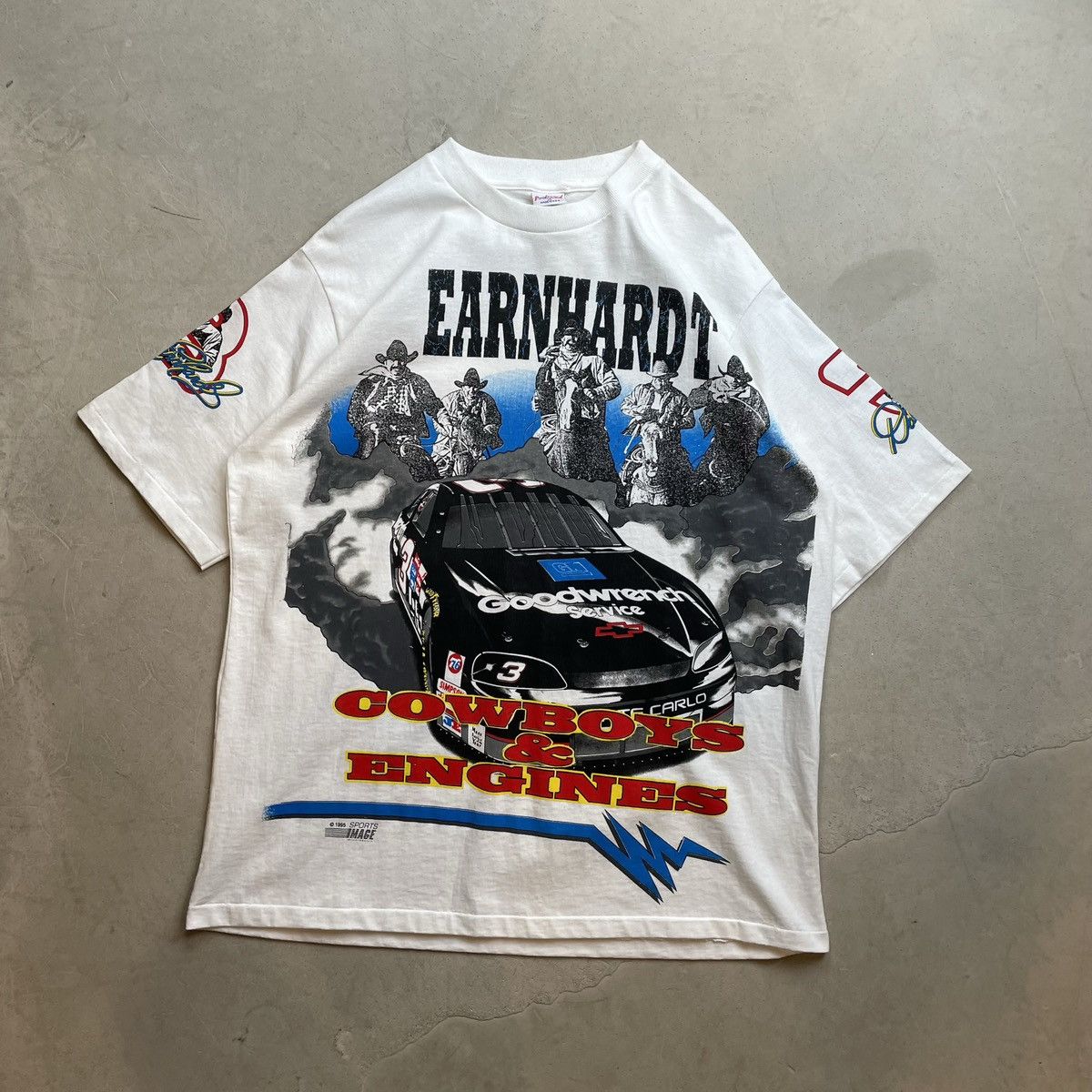 NASCAR × Streetwear × Vintage Vintage 90's Nascar Dale Earhardt Cowboys ...