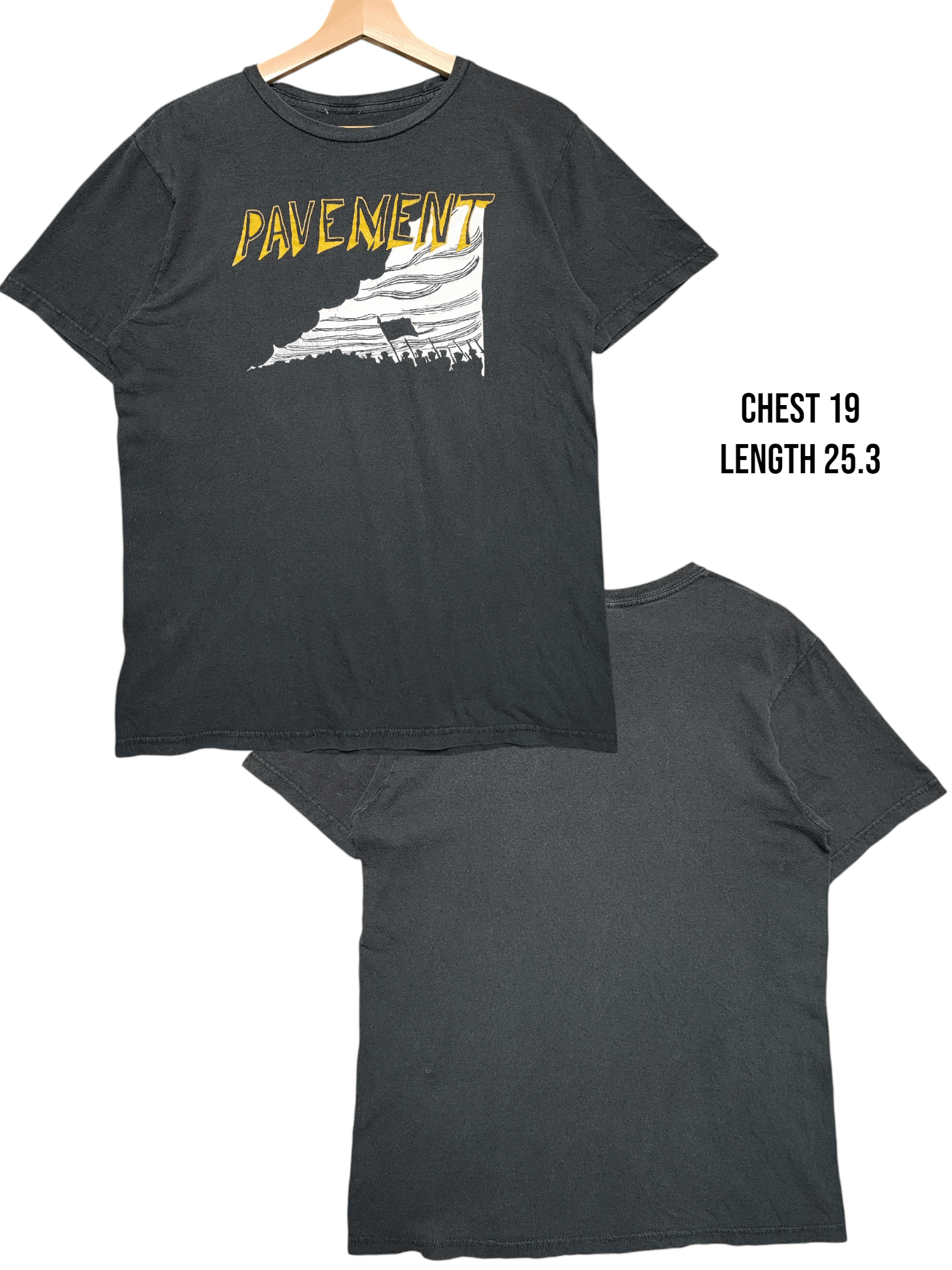 Band Tees × Tour Tee × Vintage Pavement American Alternative Indie Band ...