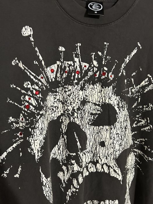 HELLSTAR HELLSTAR CROWNED SKULL T-SHIRT | Grailed