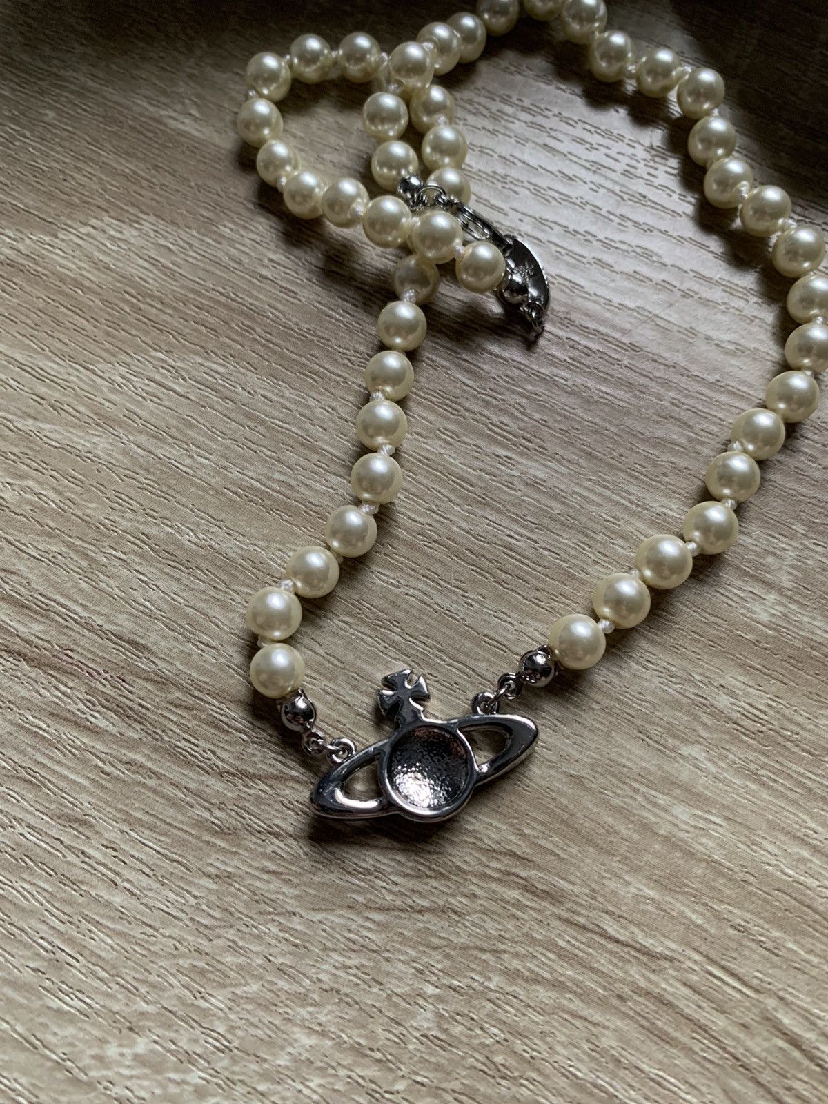 Vivienne westwood pearl necklace grailed store