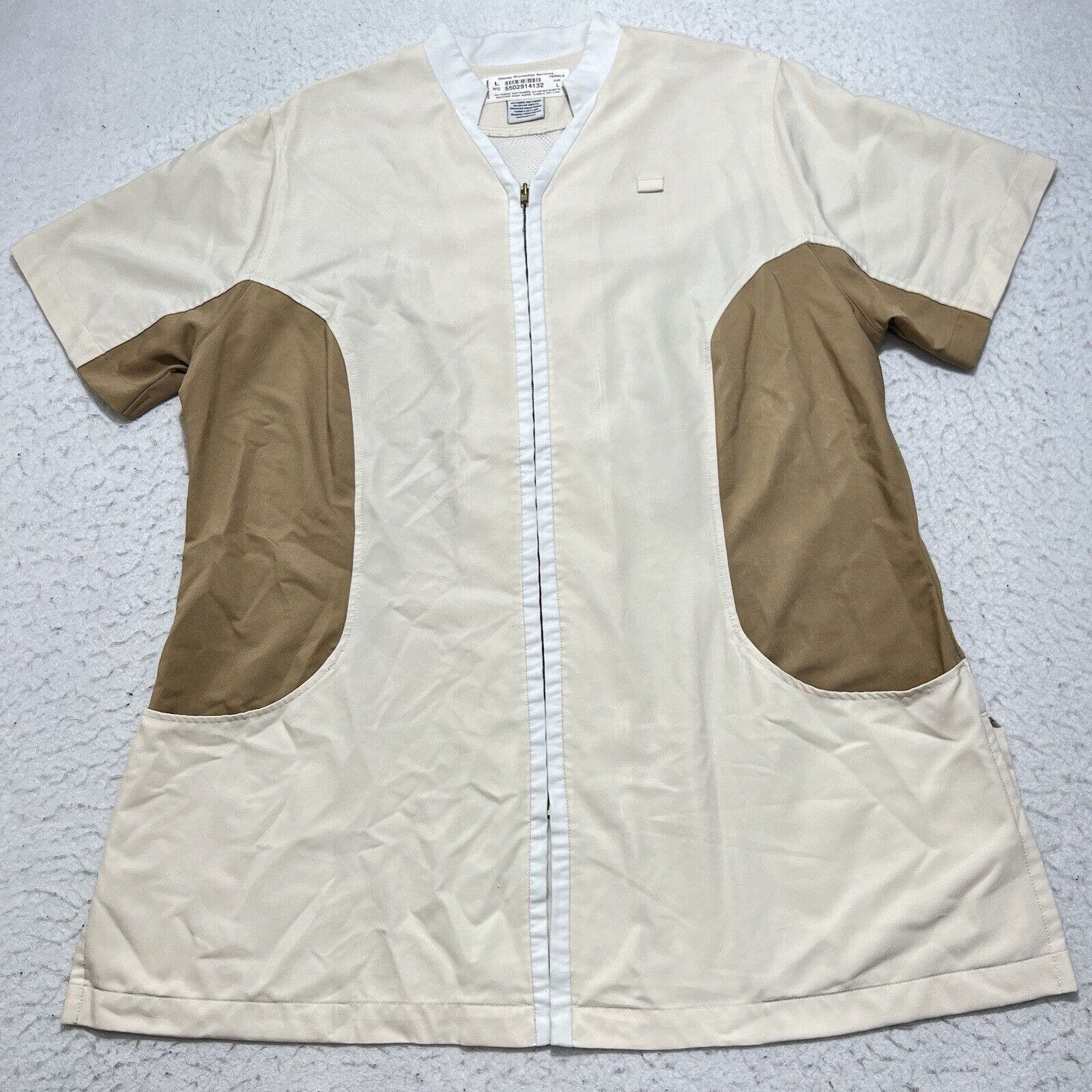 Disney Disney Parks Cast Members Uniform Shirt Full Zip Top | Grailed