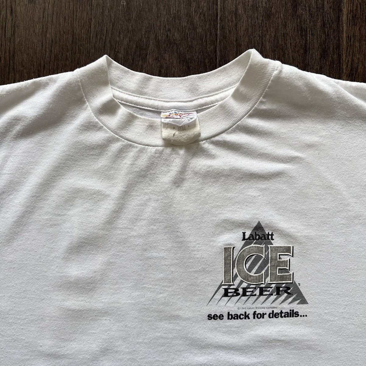 Vintage Vintage 90s 1993 Labatt Ice Beer Single Stitch T Shirt | Grailed
