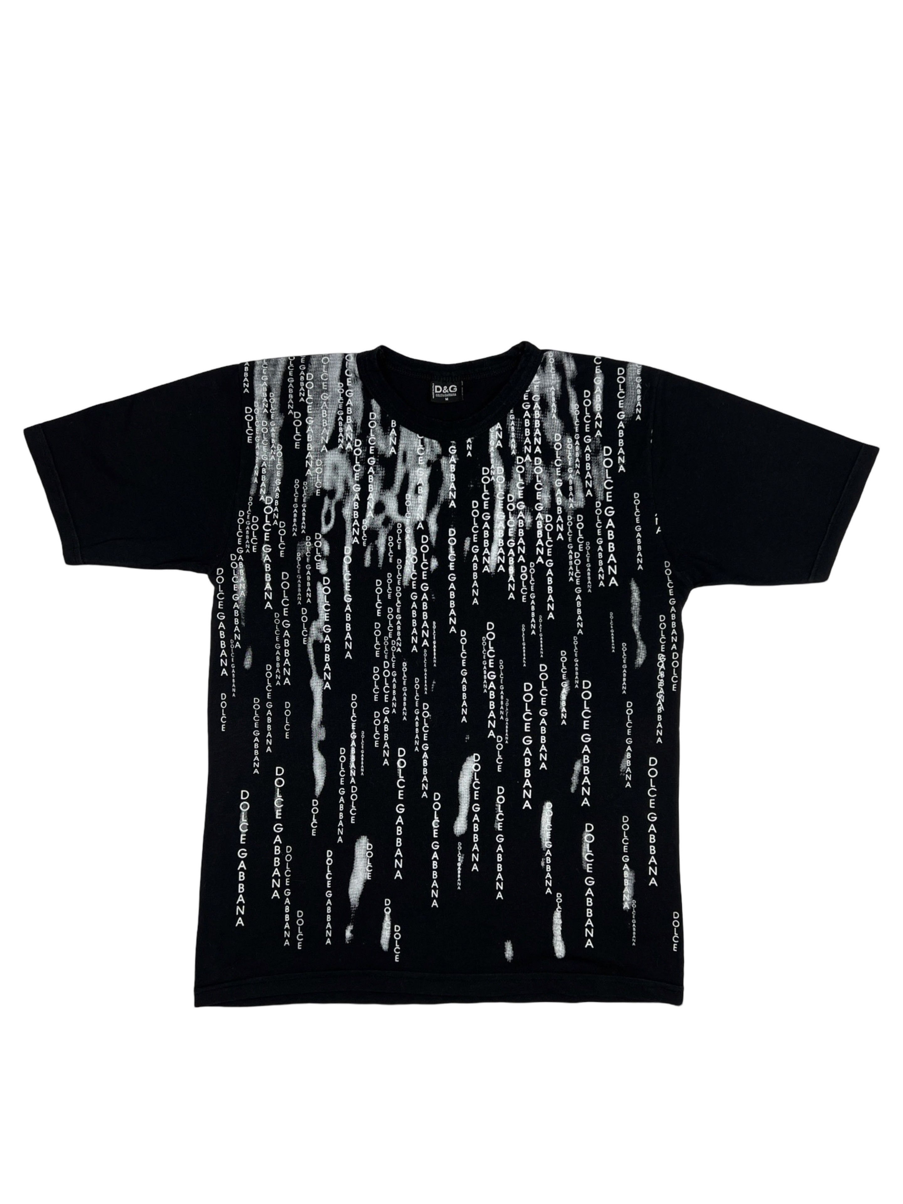 Designer × Vintage Vintage D&G Allover Print Spell Logo Black | Grailed