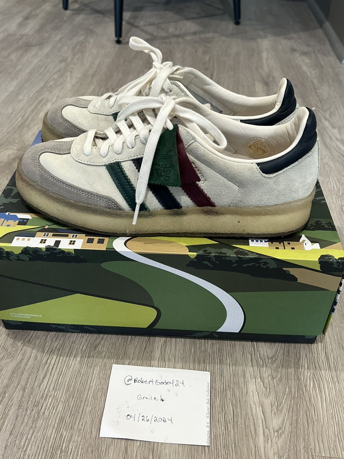 Adidas × Kith Kith Samba Clarks | Grailed