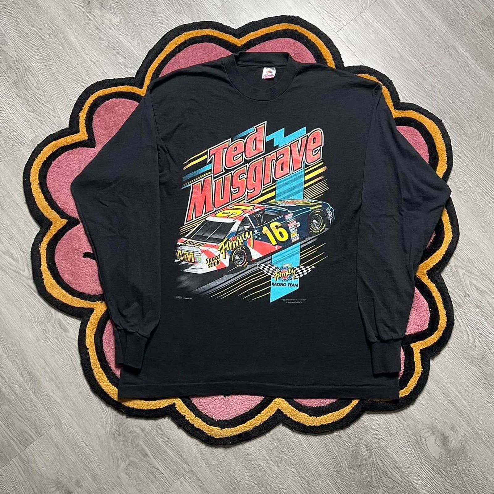 NASCAR Vintage 90’s Ted Musgrave NASCAR Graphic T-shirt Size XL | Grailed