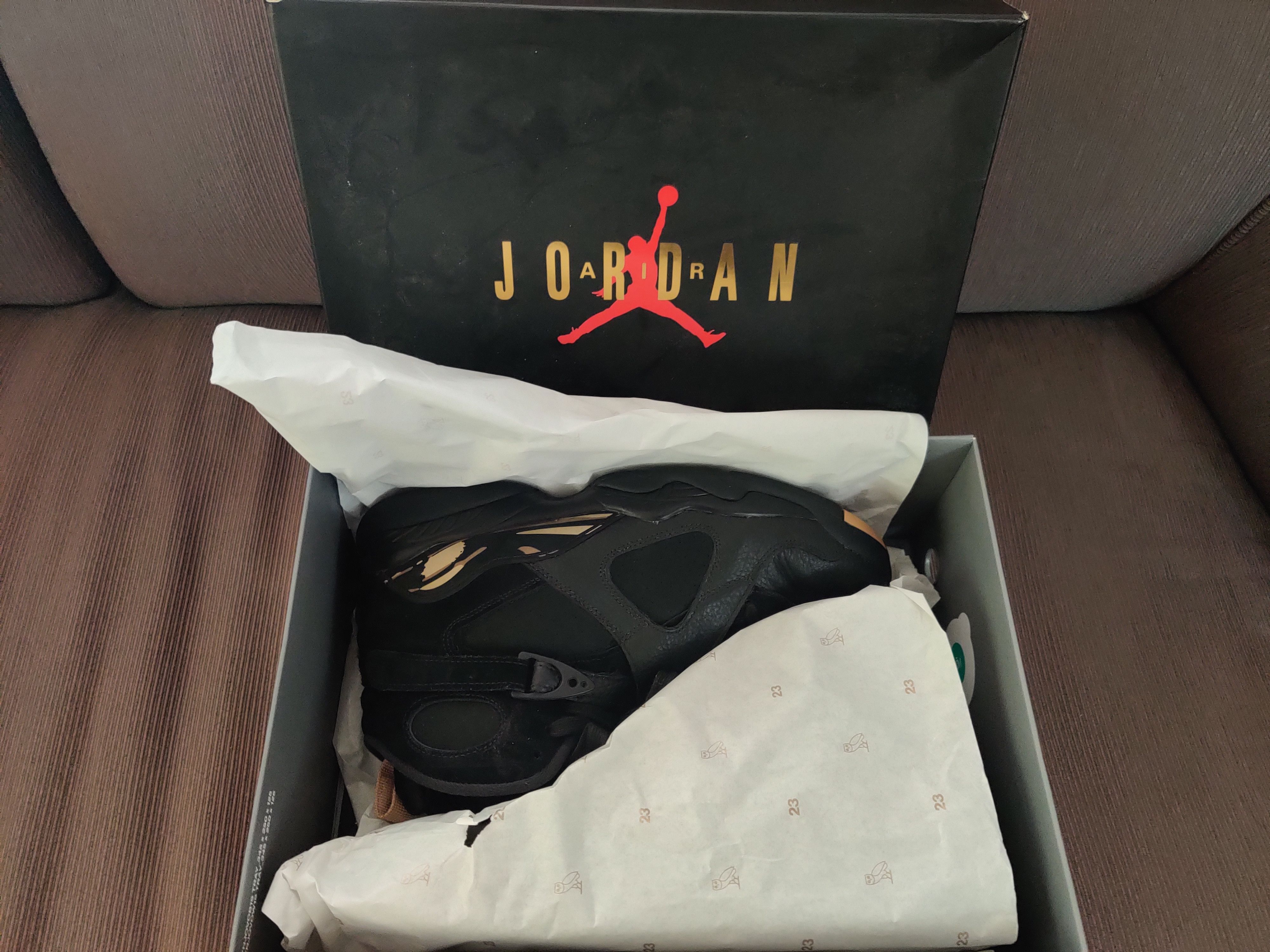 Jordan Brand × Octobers Very Own Jordan X OVO Collab, Jordan 8 | Grailed