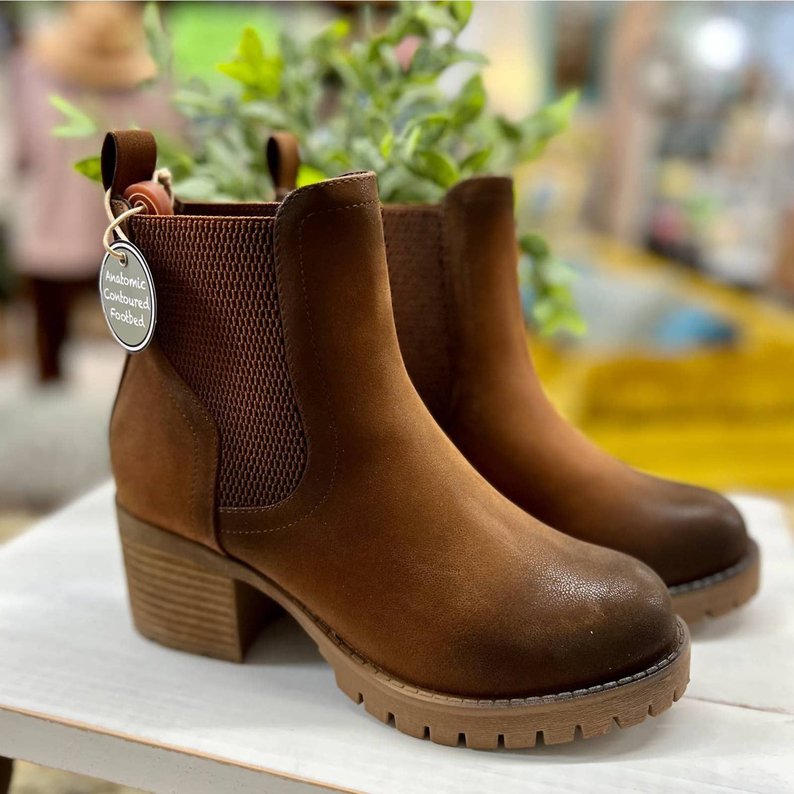 Designer MIA Jonna Boot In Cognac | Grailed