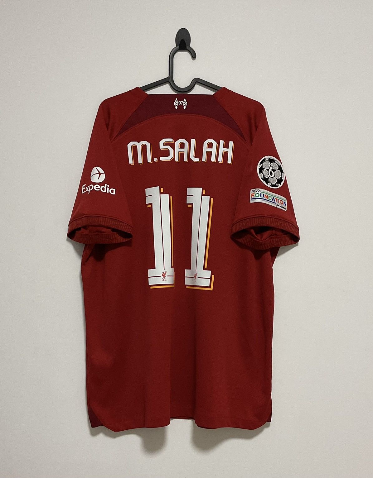 Nike Mo Salah 11 Liverpool 2022-23 home Shirt/ Jersey/ Kit | Grailed