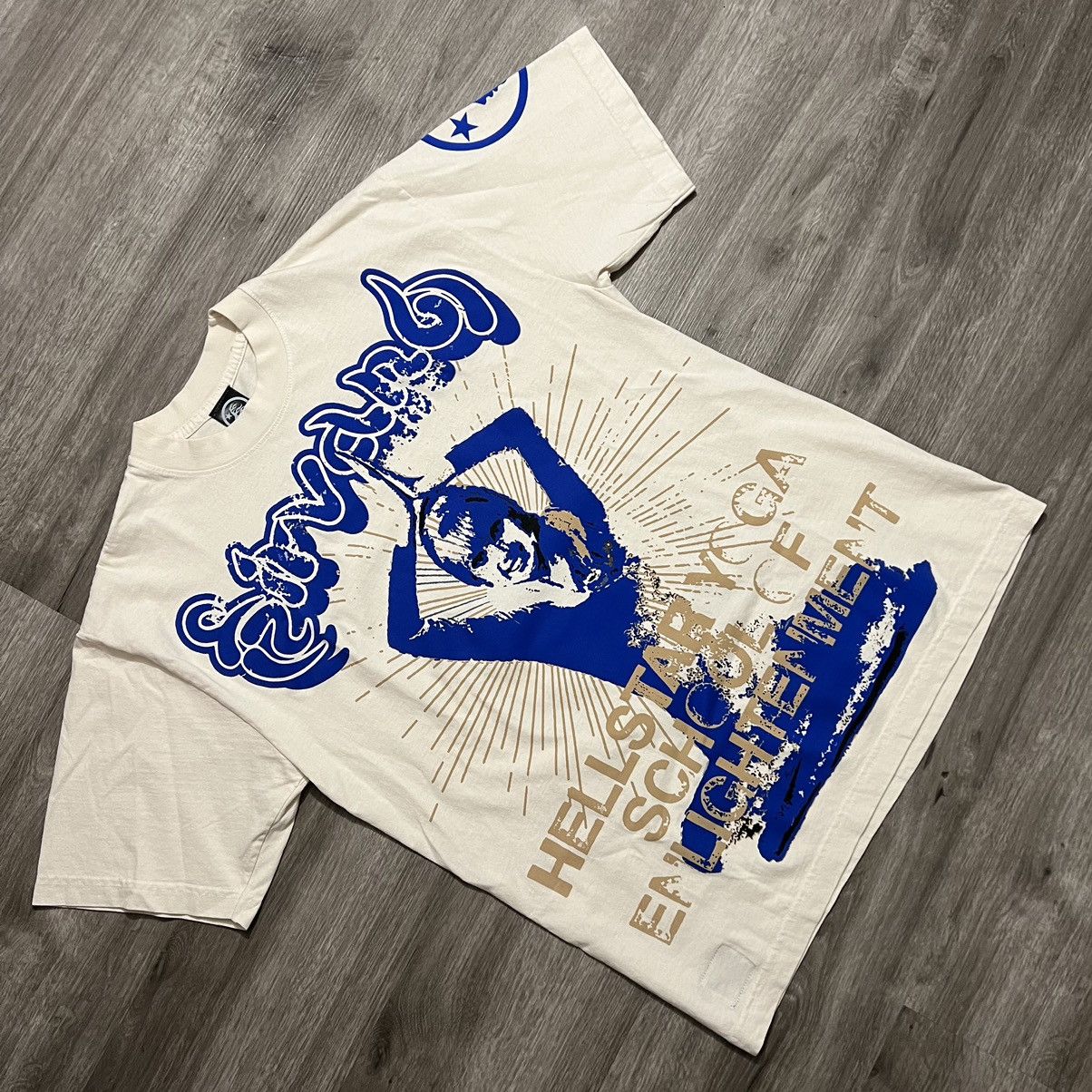 HELLSTAR Hellstar Yoga Inner Peace Overseas Exclusive T-Shirt | Grailed