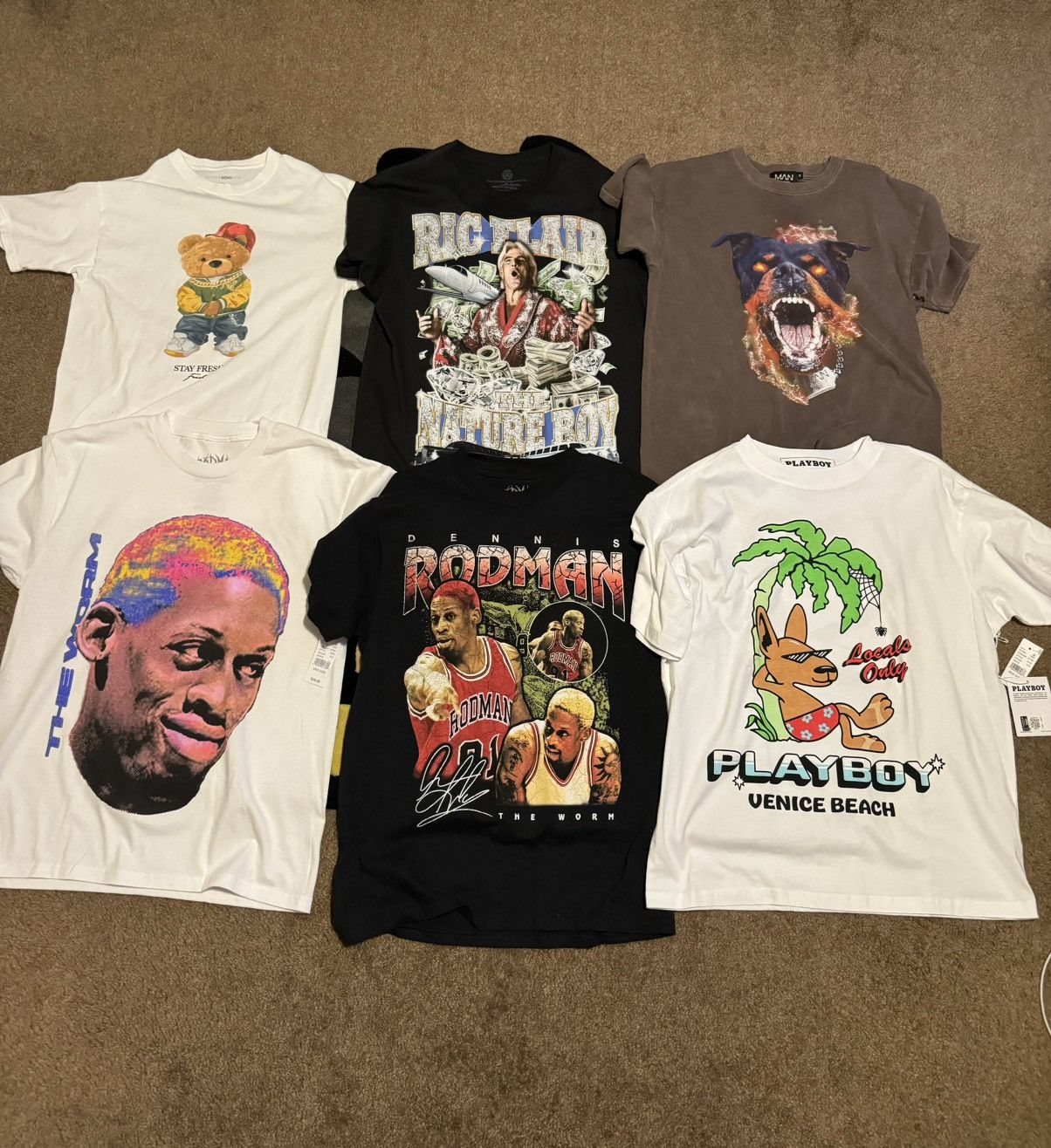 Pacsun × Vintage × Wwe Dennis Rodman, WWE, Playboy, Pacsun, FasionNova ...