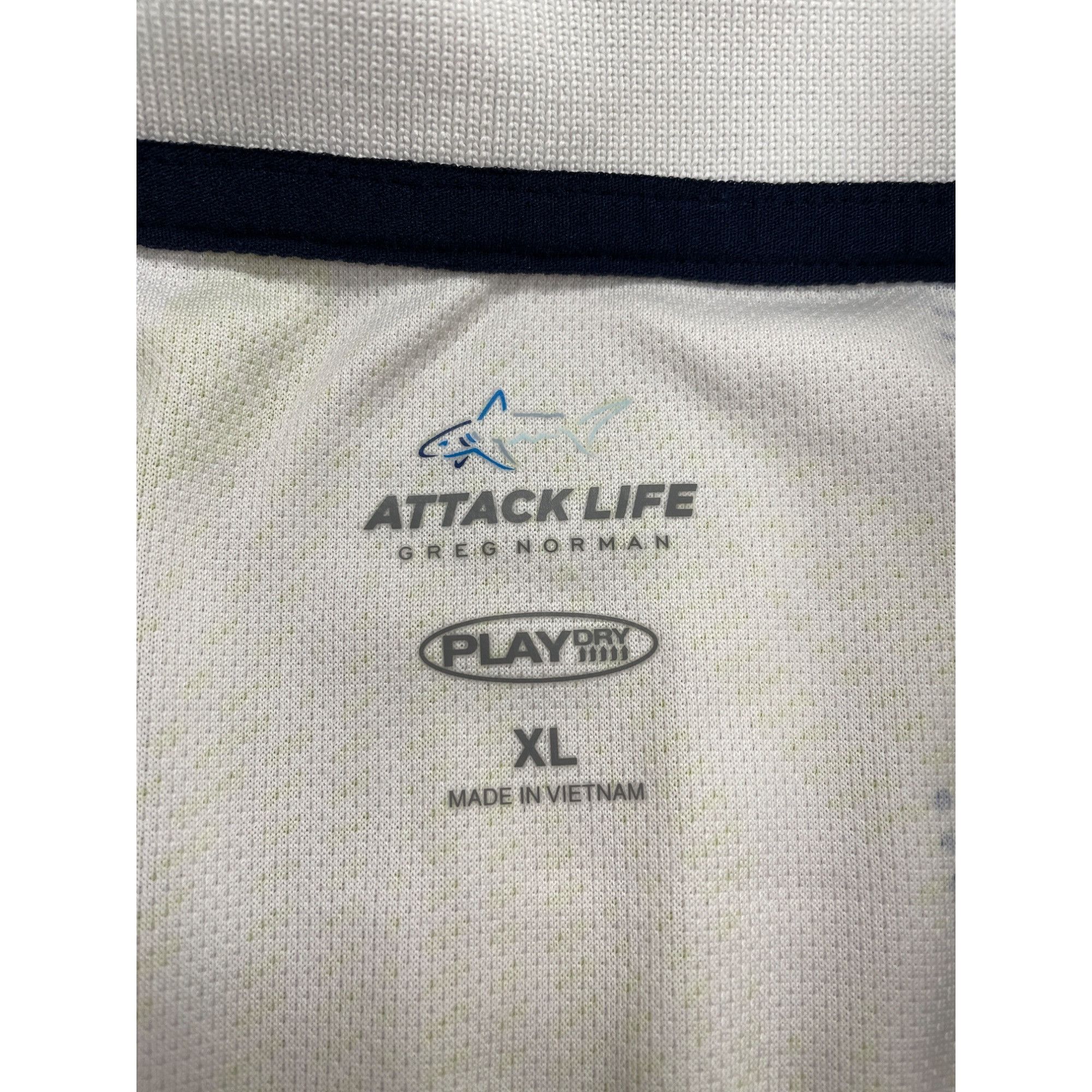 Greg Norman Greg Norman Attack Life Play Dry Polo Shirt Size XL SKU1402 | Grailed