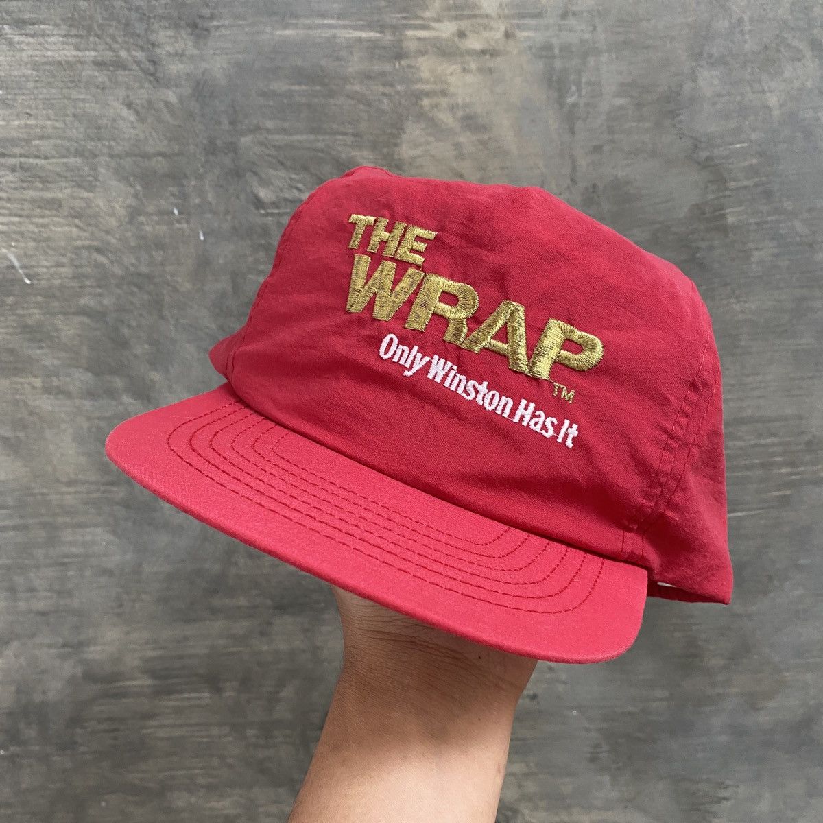 Vintage Vintage The Wrap Winston Ropehat Snapback Nylon Hat | Grailed