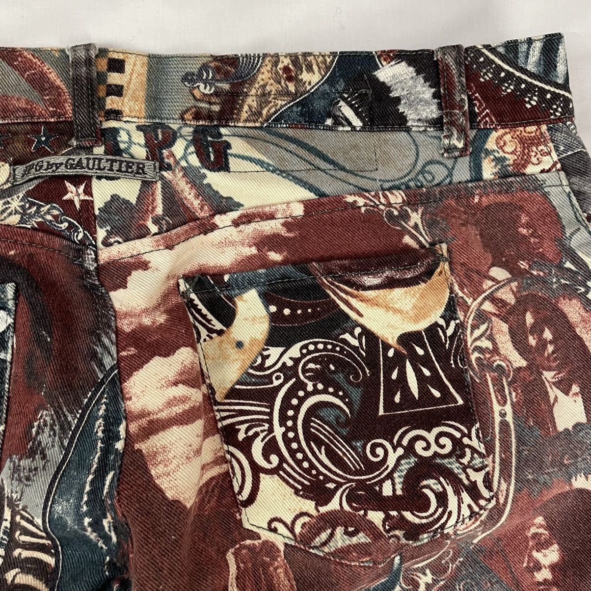 Jean Paul Gaultier AW04 Jean Paul Gaultier Indian X-ray Skeleton Pants ...