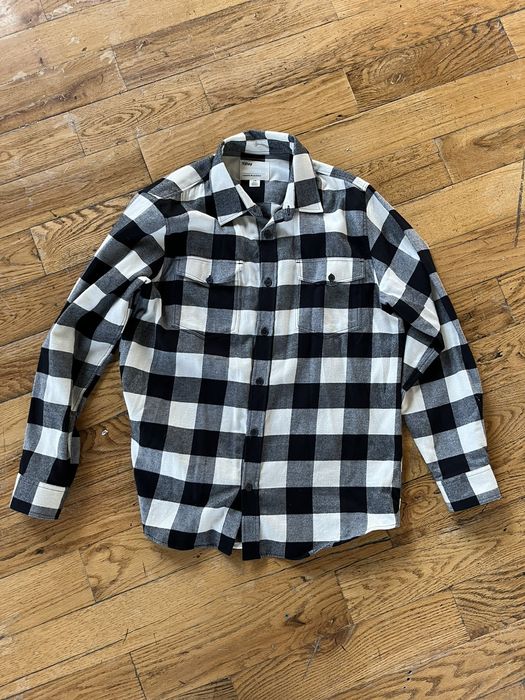 Tilley Tilley Checkered Flannel Shirt in Black and White | Grailed