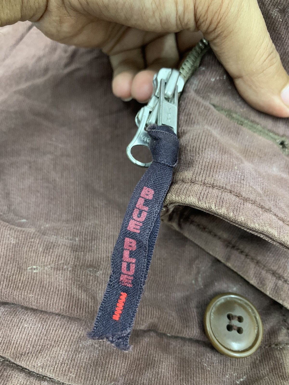 Japanese Brand Blue Blue Hairy Sherpa Inner Jacket Made in Japan | Grailed