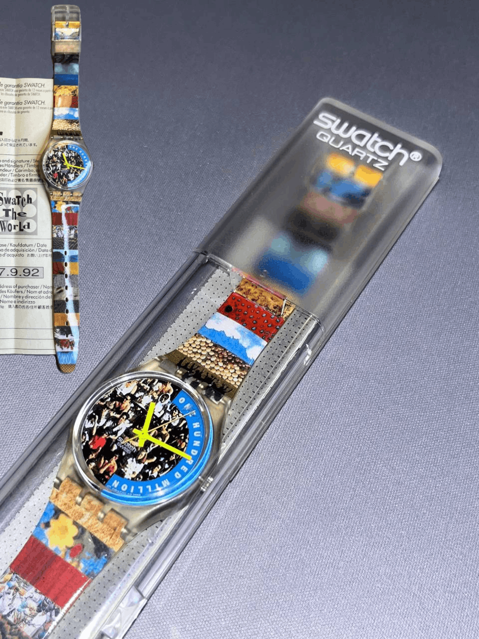 Swatch × Vintage Swatch GZ126 The People (1992) | Grailed