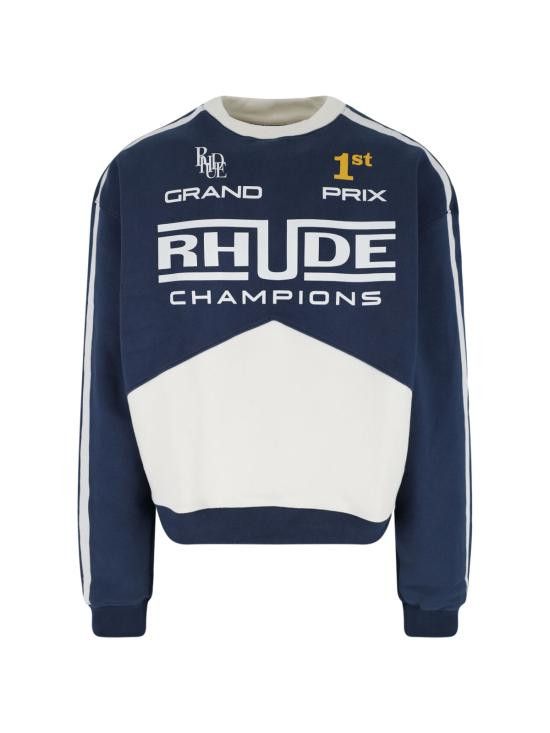Rhude RHUDE Men Hoodies RHPS25ST06012 2334 Blue | Grailed