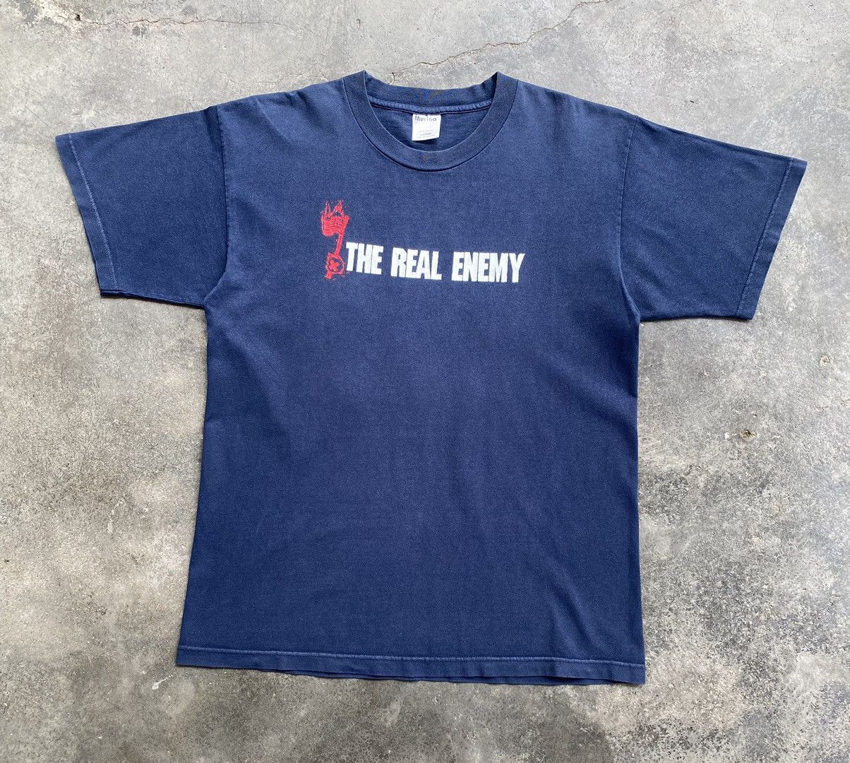 Band Tees × Rare × Vintage Vintage 90s The Real Enemy Hardcore Band ...