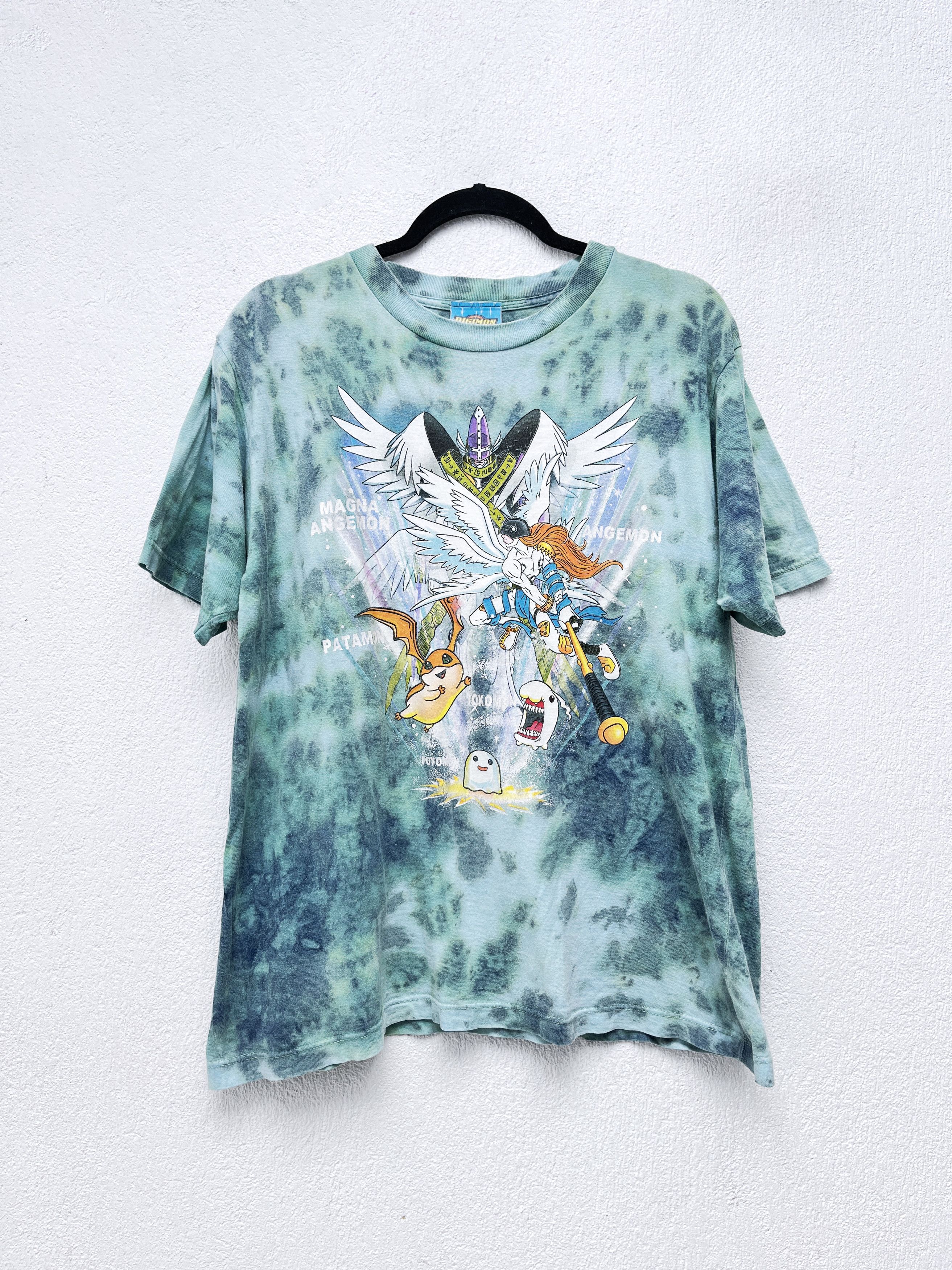 Vintage Vintage Digimon T Shirt - Tie dye | Grailed