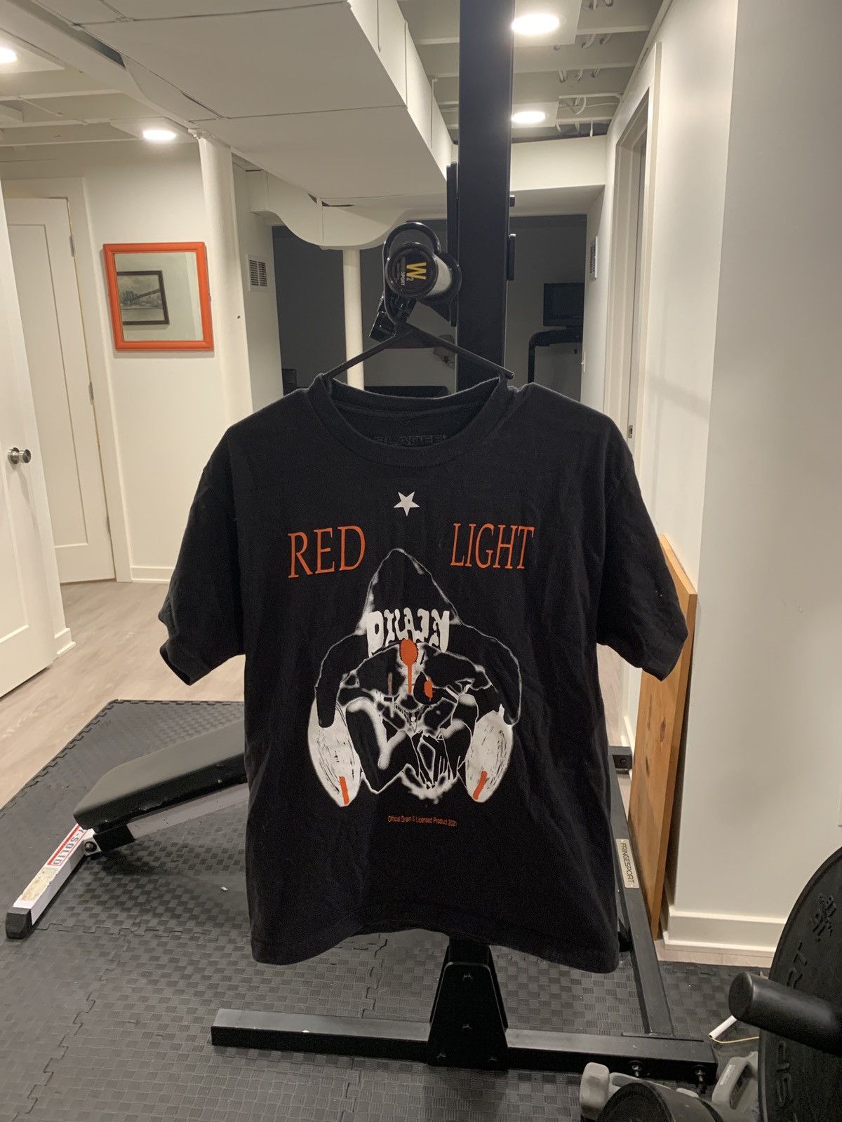 Streetwear Bladee Red Light Tee | Grailed
